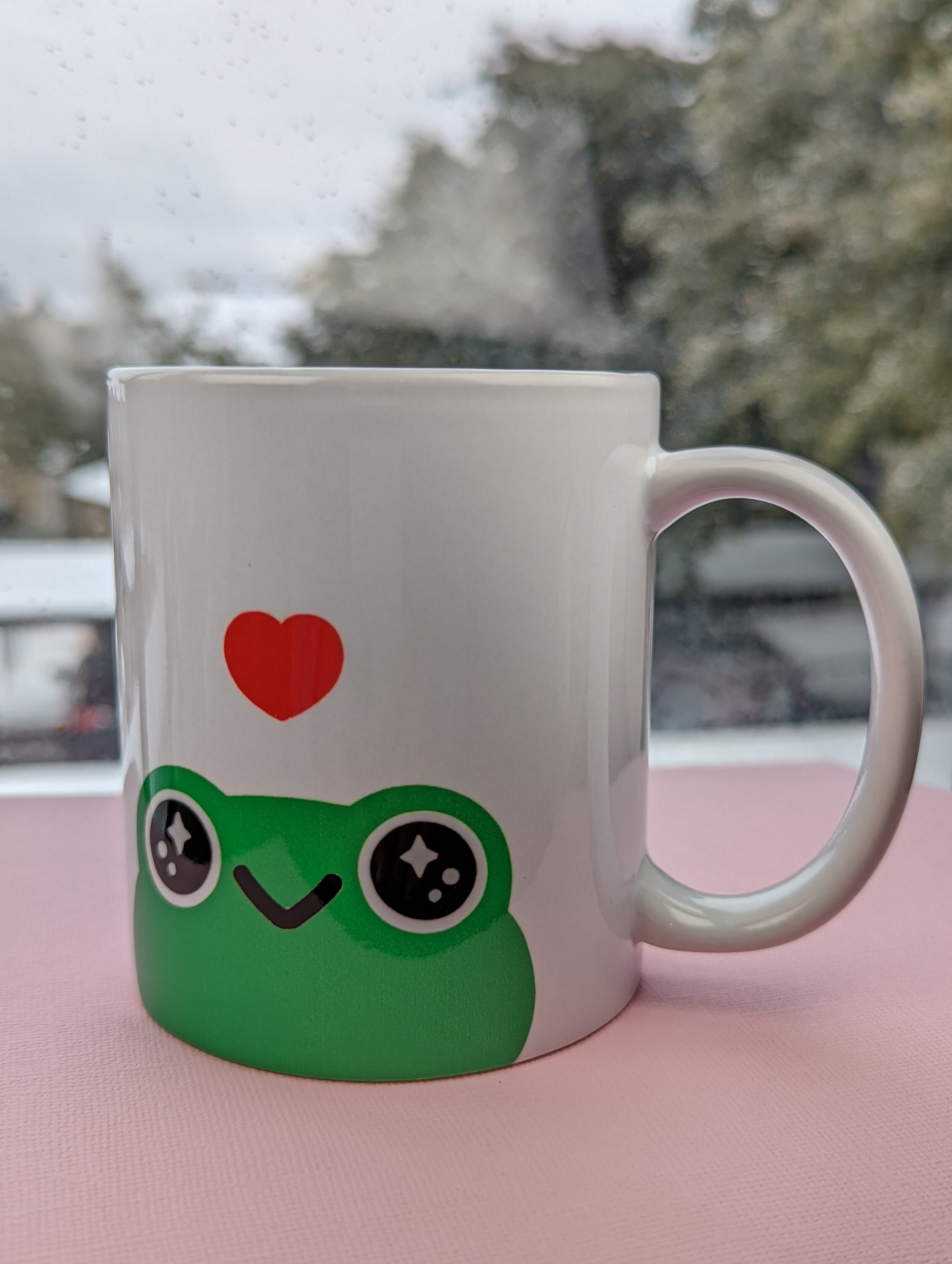 Froggy Mug Kawaii Frog Peeker Coffee Cup Teacup Gift | Etsy
