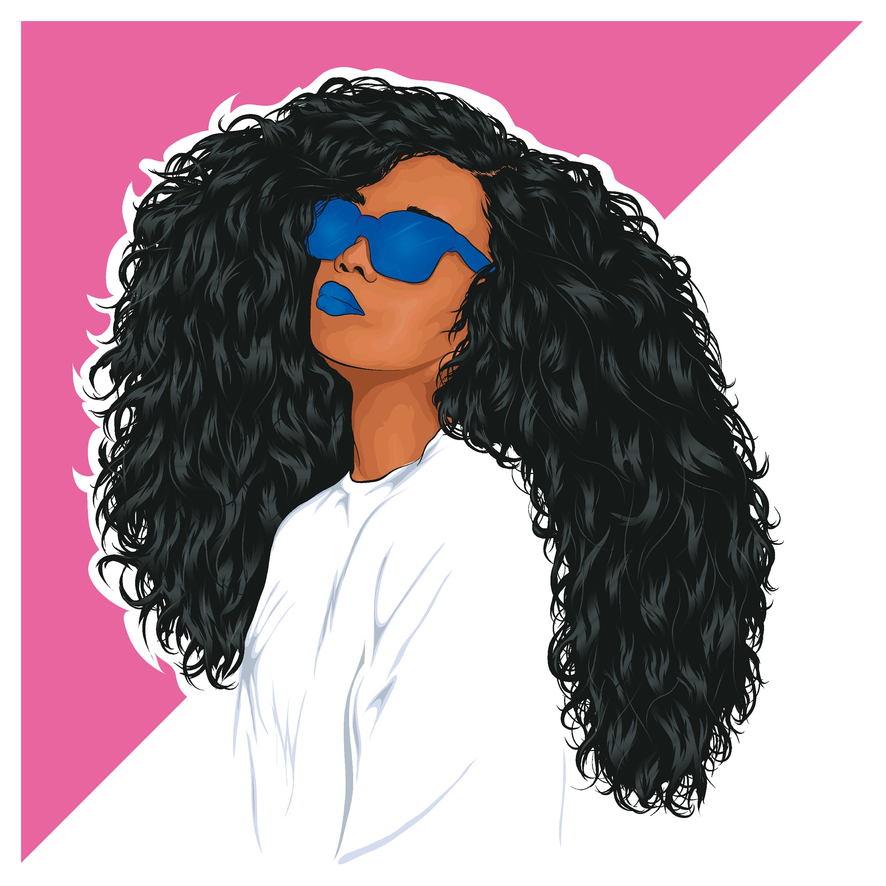 H.E.R Drawing Print A4/A5 Print Digital Drawing Print | Etsy
