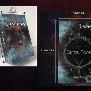 Cosmosis Tarot • Intuitive Tarot Deck • Guidebook and Box - Etsy