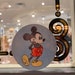 Mickey Mouse Inspired Line Art Sticker - Etsy