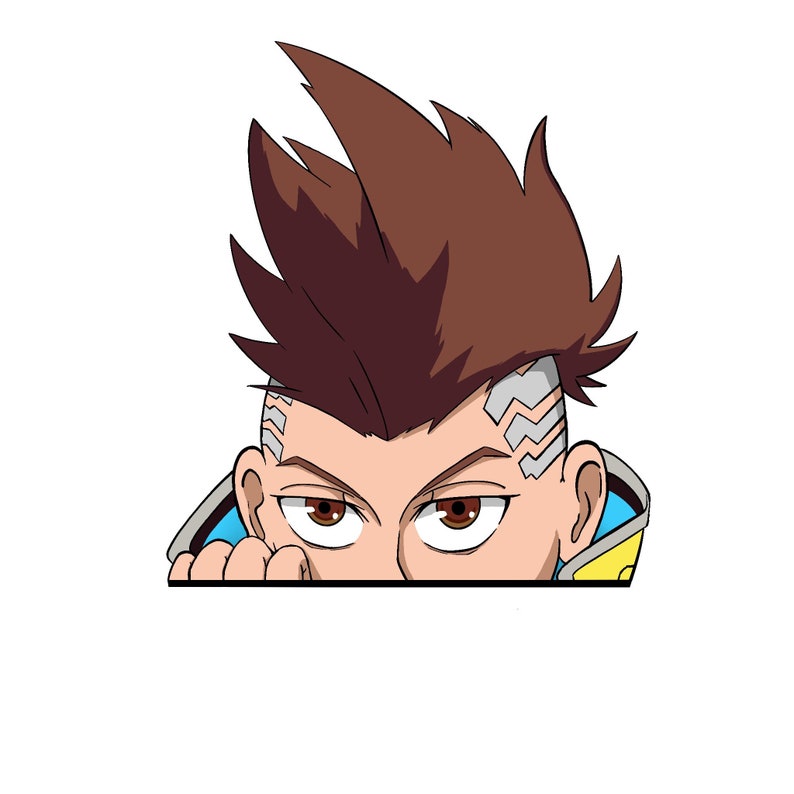 Rebecca Lucy David From Cyberpunk Edgerunners Peek Stickers - Etsy