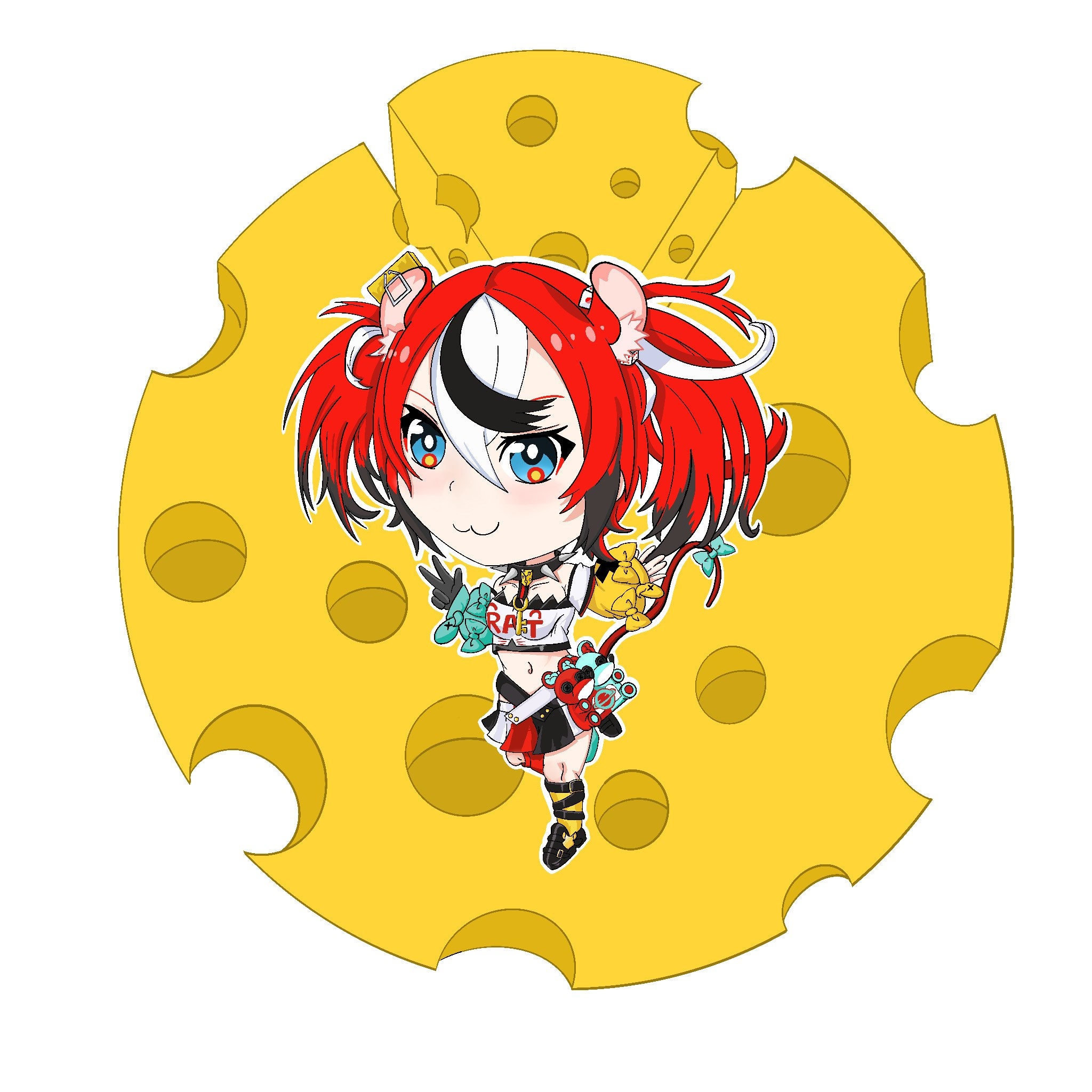 Hololive Cute Chibi Stickers Holocouncil Full Set Kawaii Chibi - Etsy