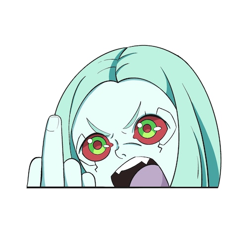 Cyberpunk Edgerunners David Stickers - Etsy