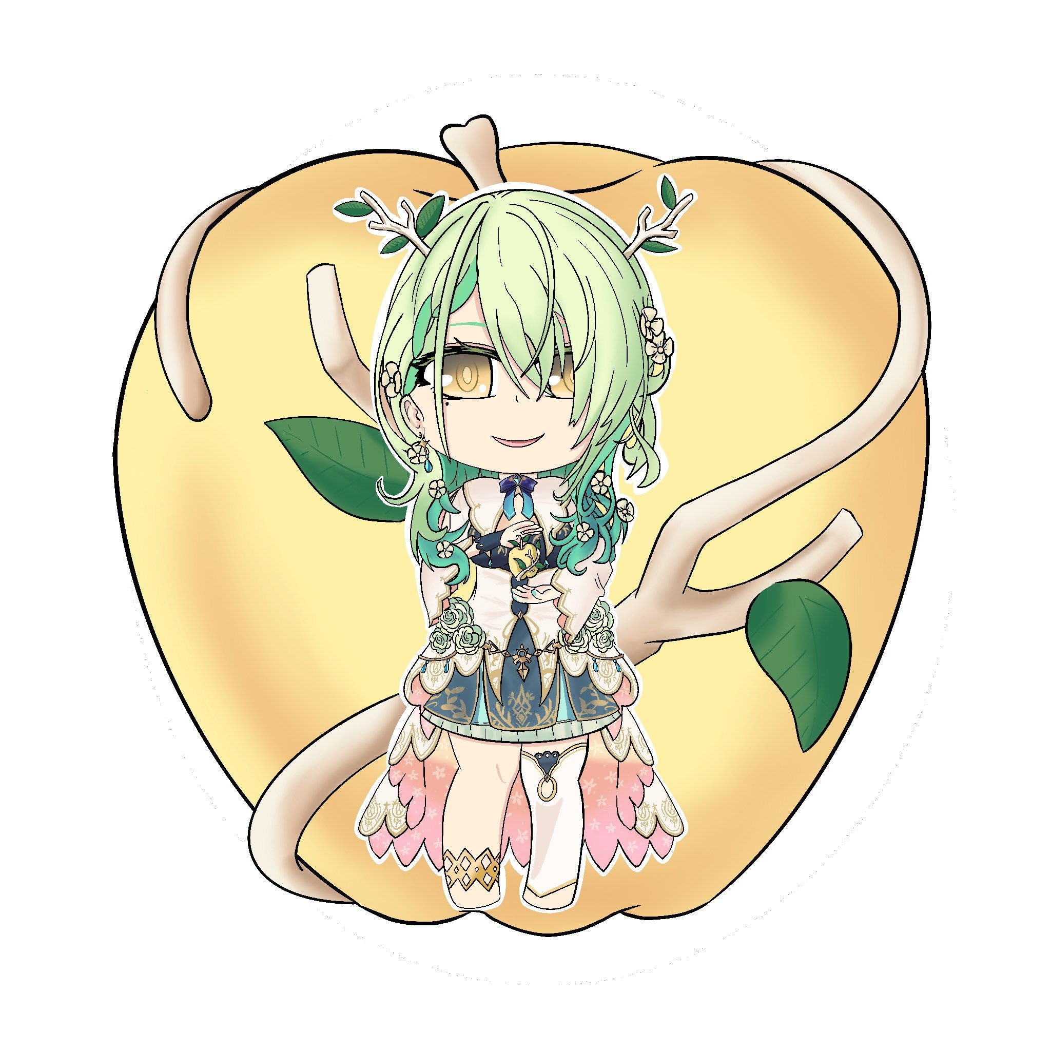 Hololive Cute Chibi Stickers Holocouncil Full Set Kawaii Chibi - Etsy