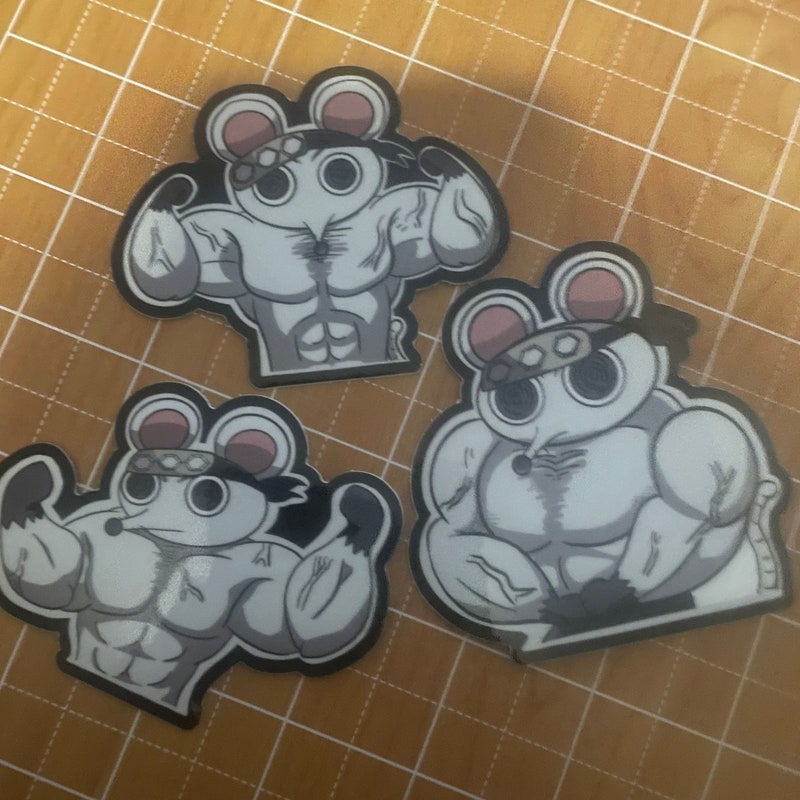 Buff Mouse - Etsy