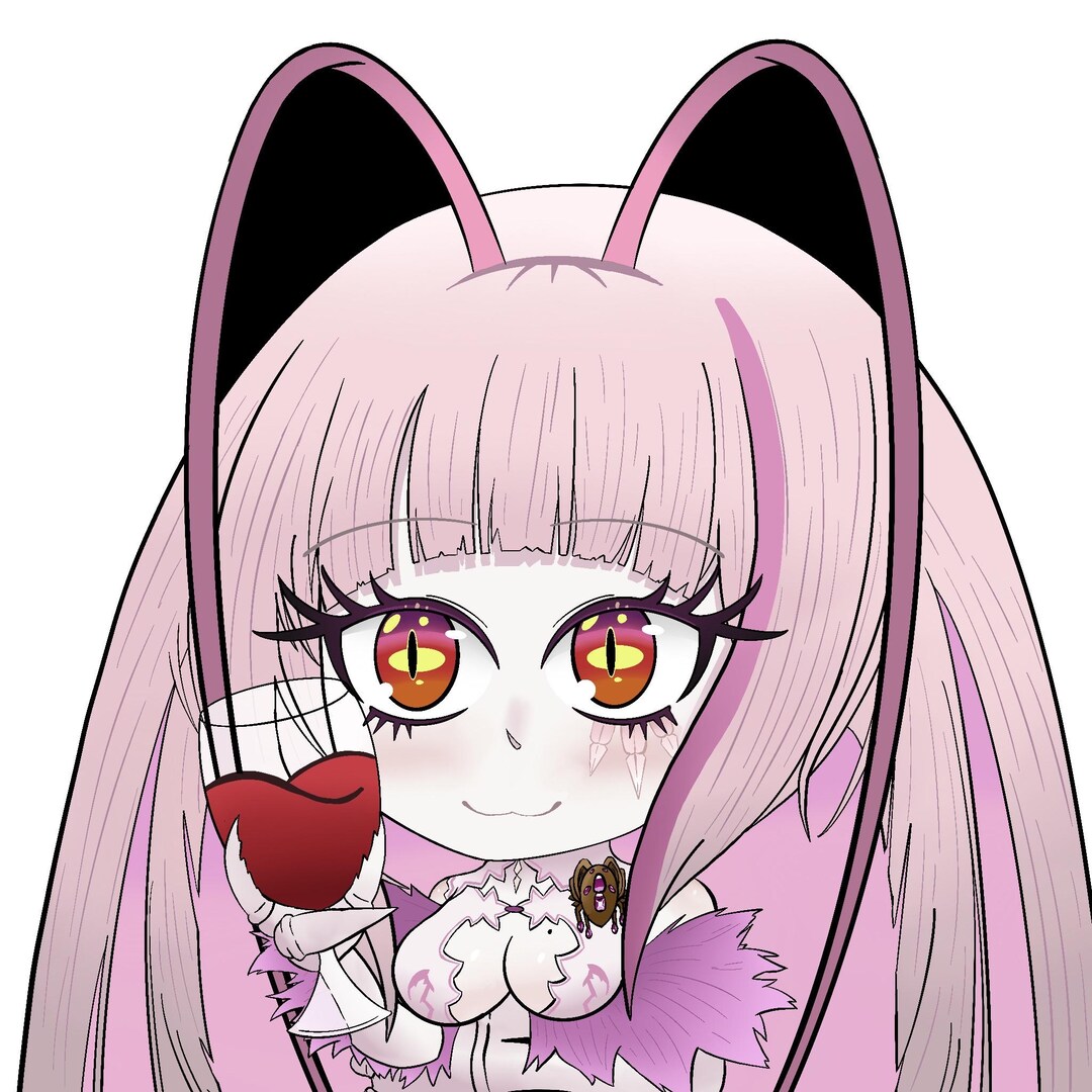 Vtuber Stickers of Mata, Project Melody, and Cyyu and Monarch Funny ...