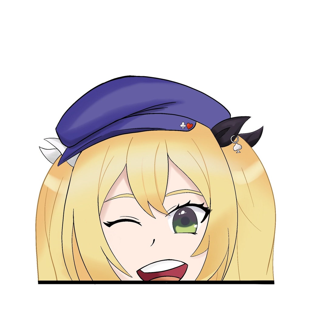 Dokibird Peek Sticker Vtuber Protits Go to BBRF - Etsy