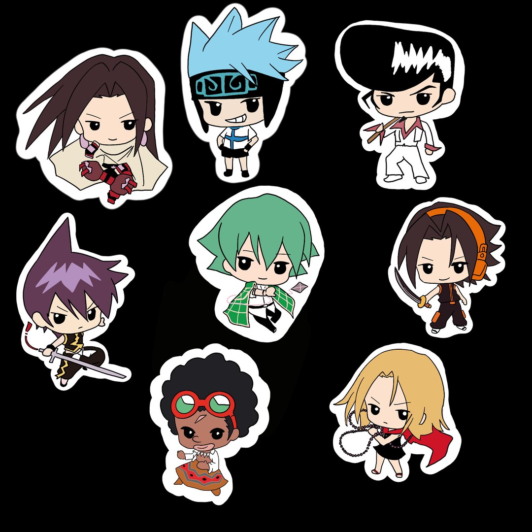 Shaman King Cute Stickers - Etsy