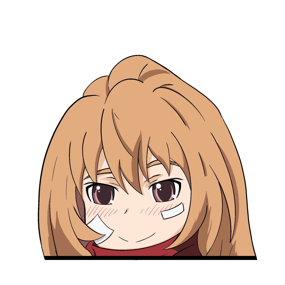 Taiga Aisaka Peek Stickers Toradora Stickers Multiple - Etsy