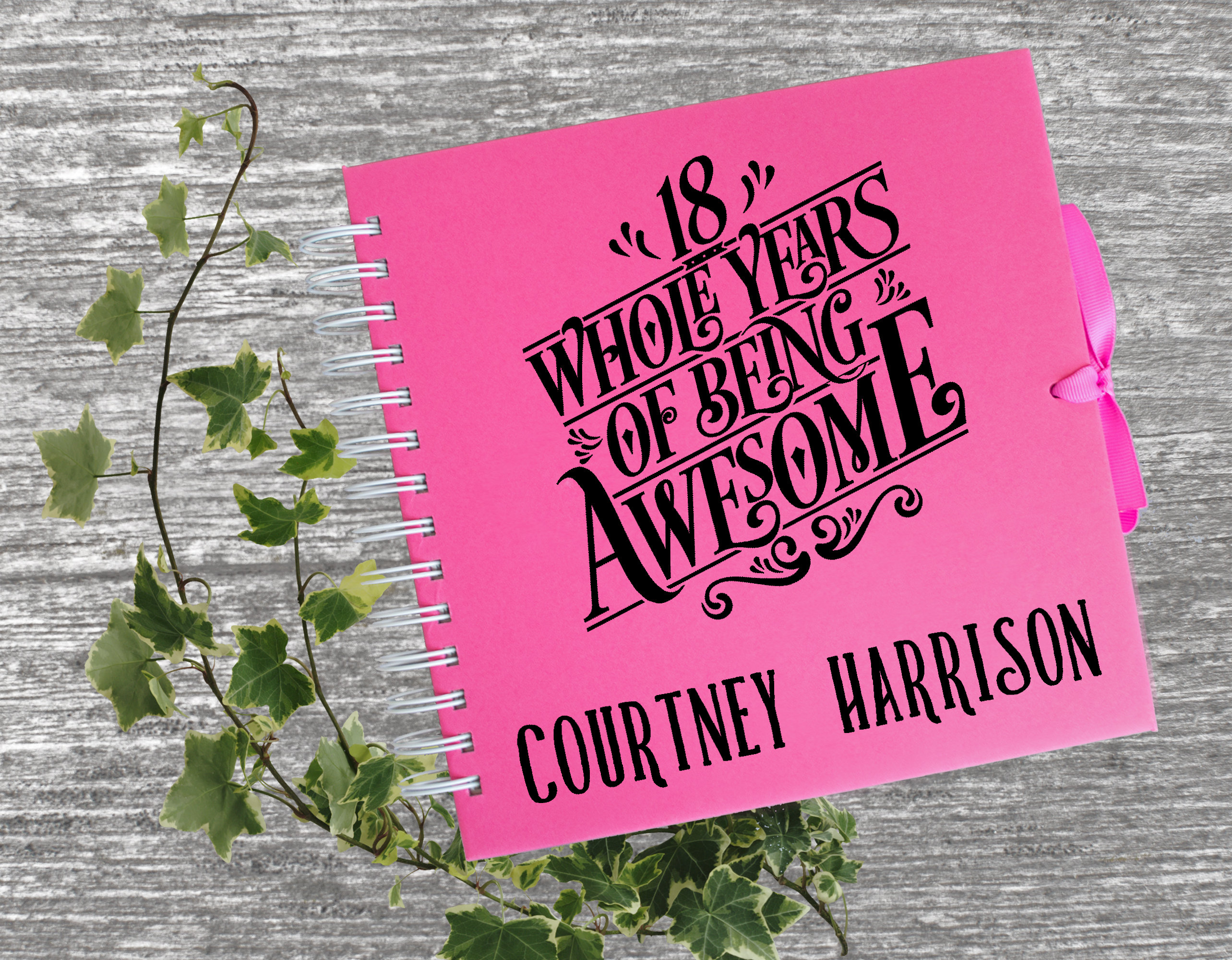 18th Birthday Memory Book / Album / Journal / Scrapbook / | Etsy UK