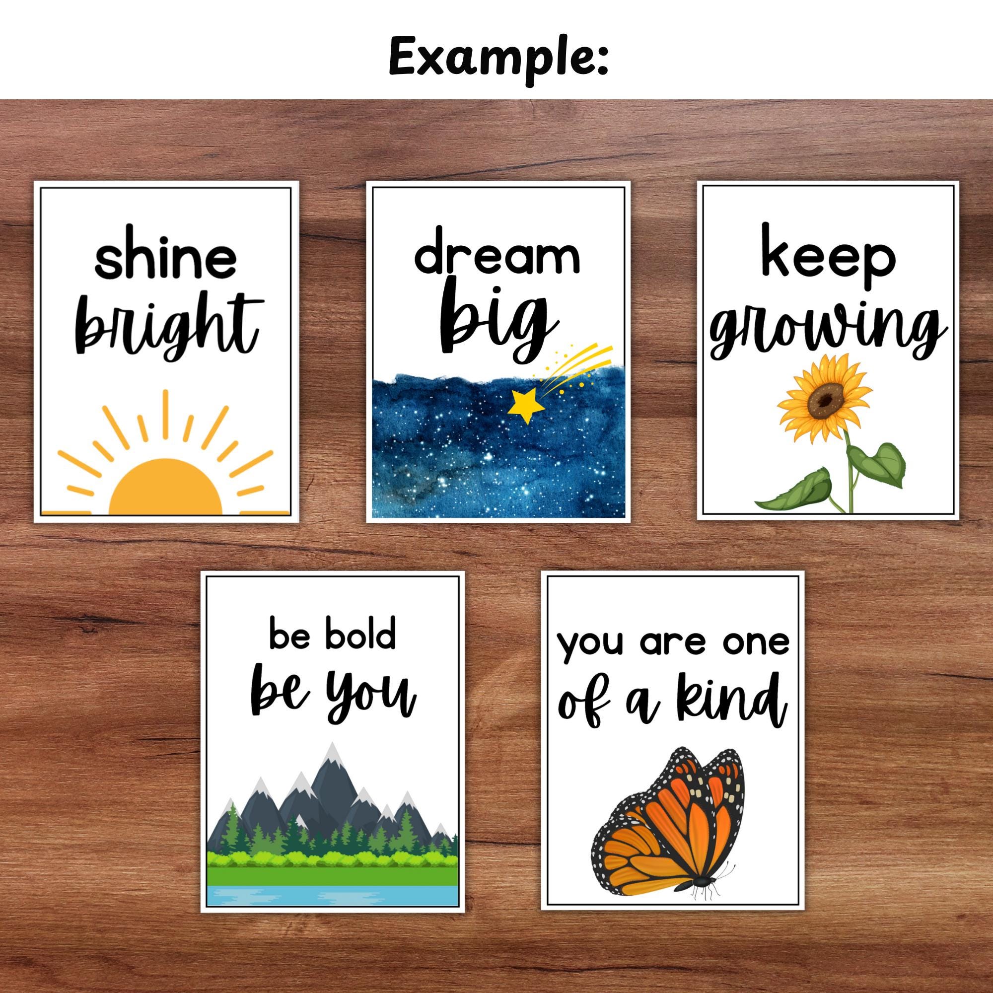 Printable Affirmation Posters for Classroom | Summer Growth Mindset ...