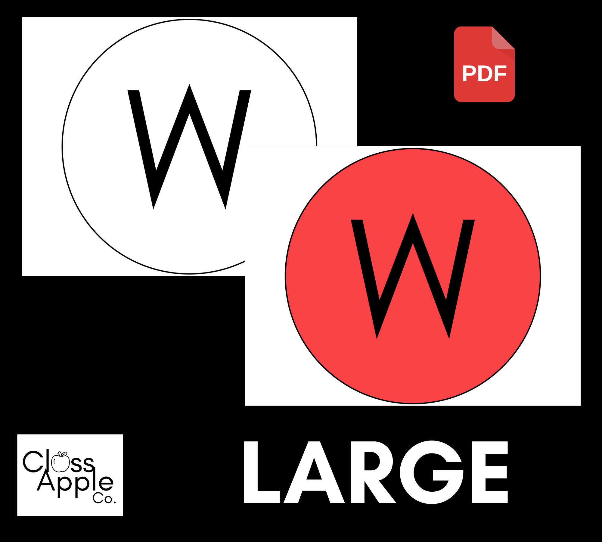 Printable Bulletin Board or Door Decor "welcome" Letters - PDF ...