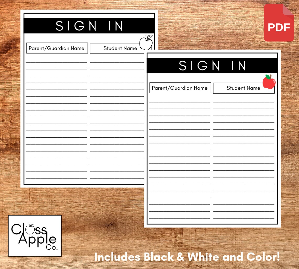 Parent-teacher Conference Reminders, Question Sheet, In-progress Sign ...