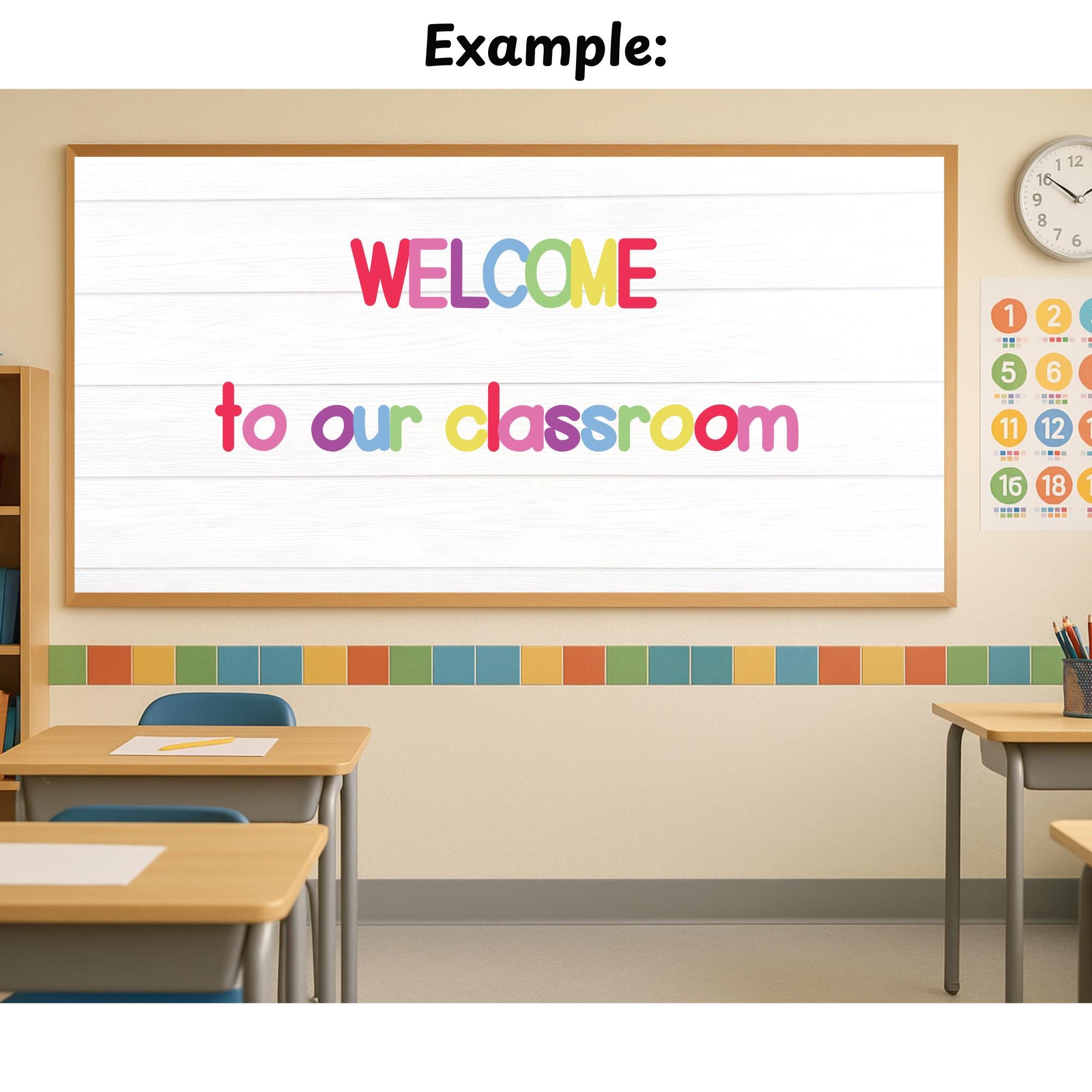 Bulletin Board Letters Printable | A-Z Capital and Lowercase | PDF Cut ...