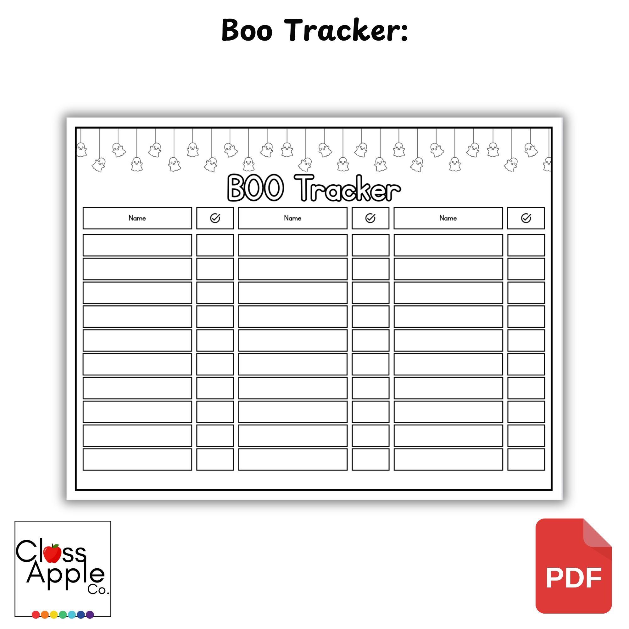 You've Been Boo'd Printable Kit | Halloween Classroom & Staff Activity ...