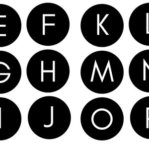 Alphabet Circles - SVG, PNG, PDF - Teacher - Classroom - Back to School ...