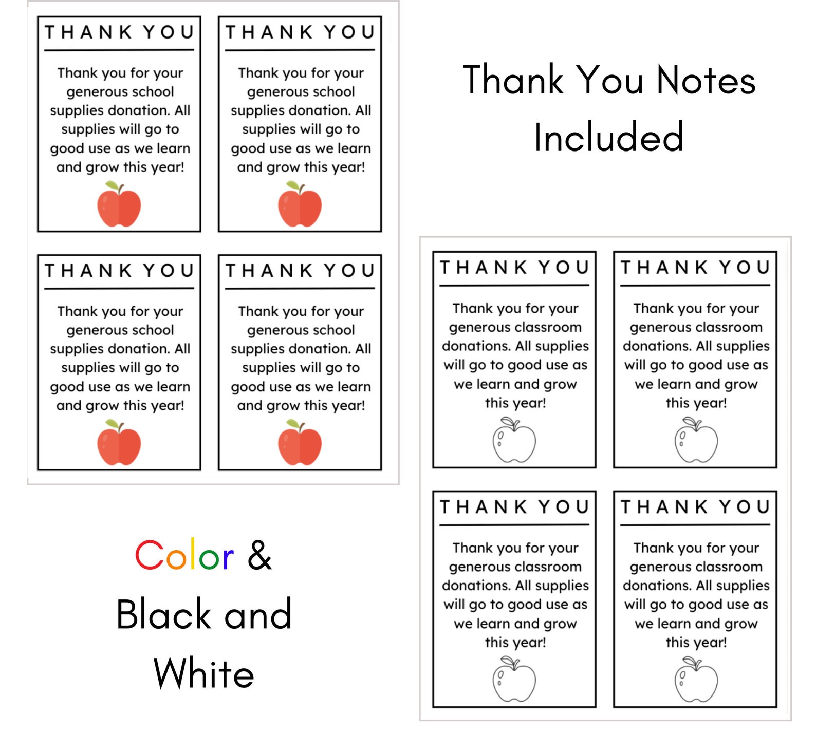 School Supplies List - Editable for Google Slides - Easy to Edit - Back ...