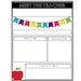 Editable Meet the Teacher Template for Google Slides - Back to School ...