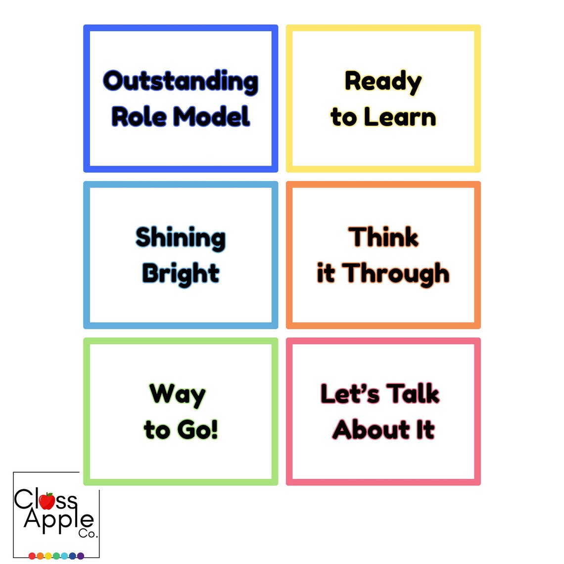 Printable Behavior Clip Chart | Positive Classroom Management Tool ...