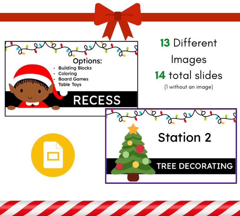Editable Holiday/christmas Google Slides for the Classroom - Holiday ...