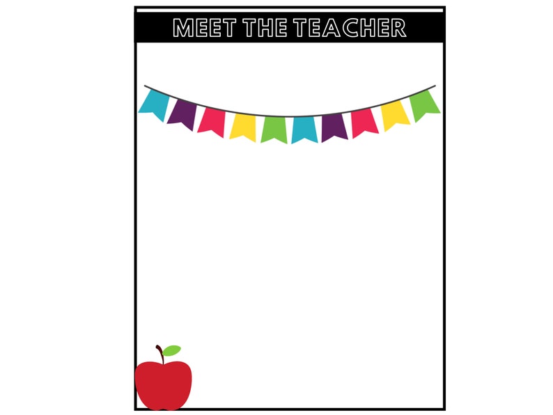 Editable Meet the Teacher Template for Google Slides - Back to School ...