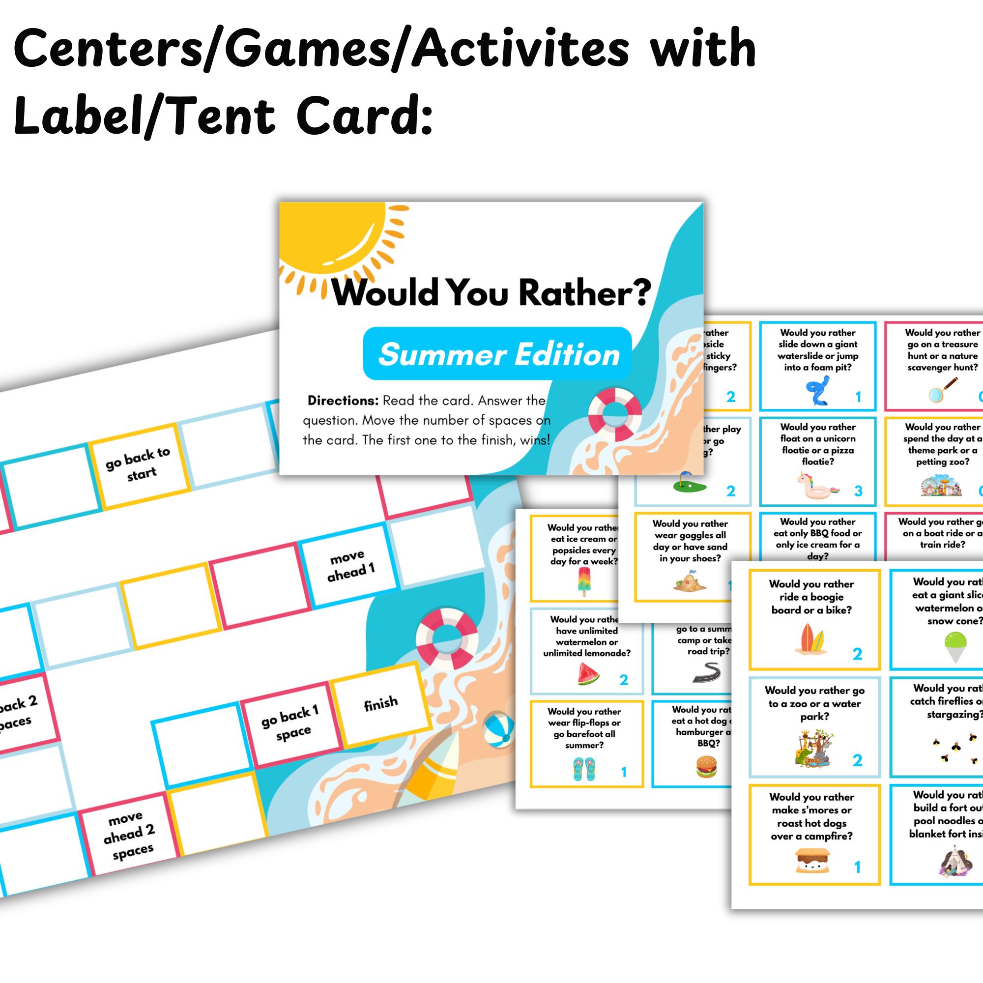 Instant Summer End of Year Party Pack | Classroom Party Kit | Printable ...