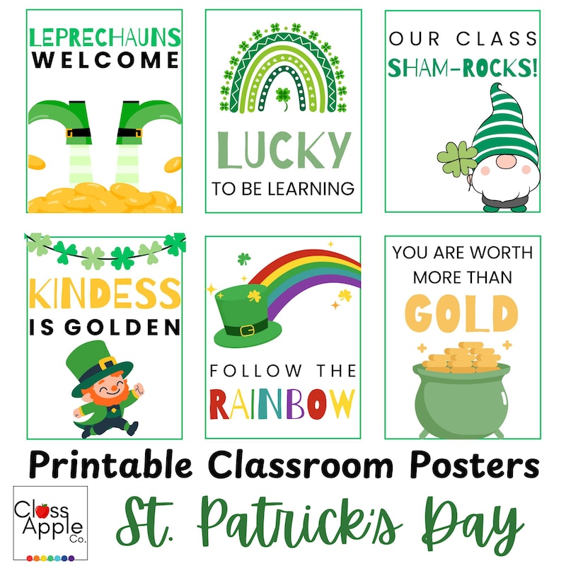 St. Patrick's Day Poster - Etsy
