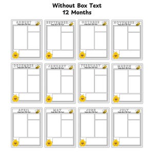 Bee Themed Classroom Newsletter Template | Editable Weekly or Monthly ...