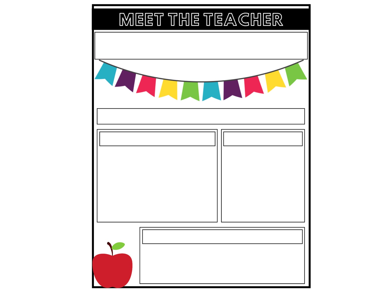 Editable Meet the Teacher Template for Google Slides - Back to School ...