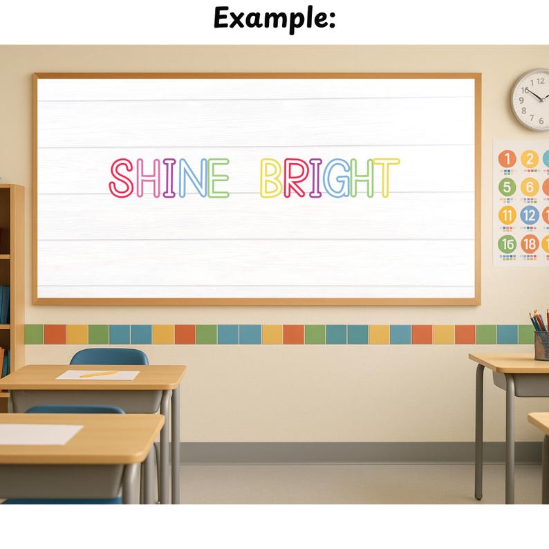 Bulletin Board Letters Printable | A-Z Capital and Lowercase | PDF Cut ...