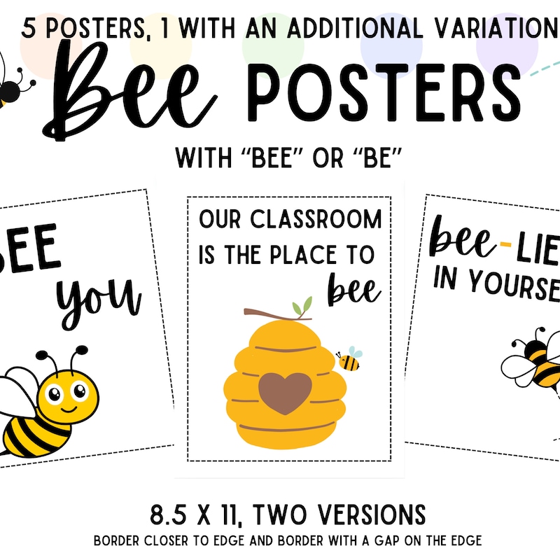 Bee Classroom Decor - Etsy