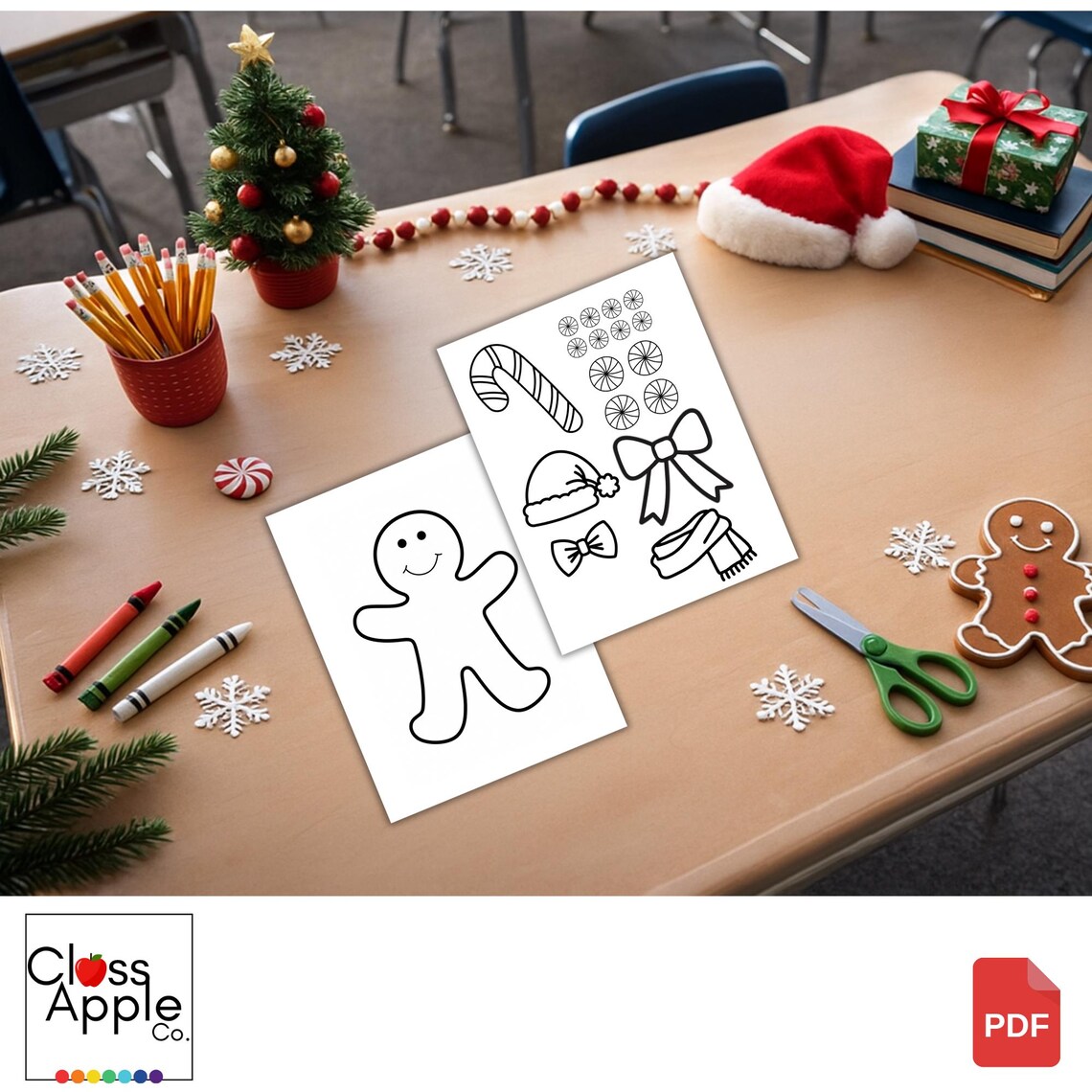 Build a Gingerbread Man Craft Printable | Christmas Classroom Craft ...
