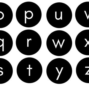 Alphabet Circles - SVG, PNG, PDF - Teacher - Classroom - Back to School ...