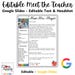 Editable Meet the Teacher Letter Template | Bright and Colorful Google ...