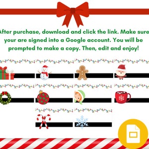 Editable Holiday/christmas Google Slides for the Classroom - Holiday ...