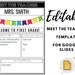 Editable Meet the Teacher Template for Google Slides Back to School ...
