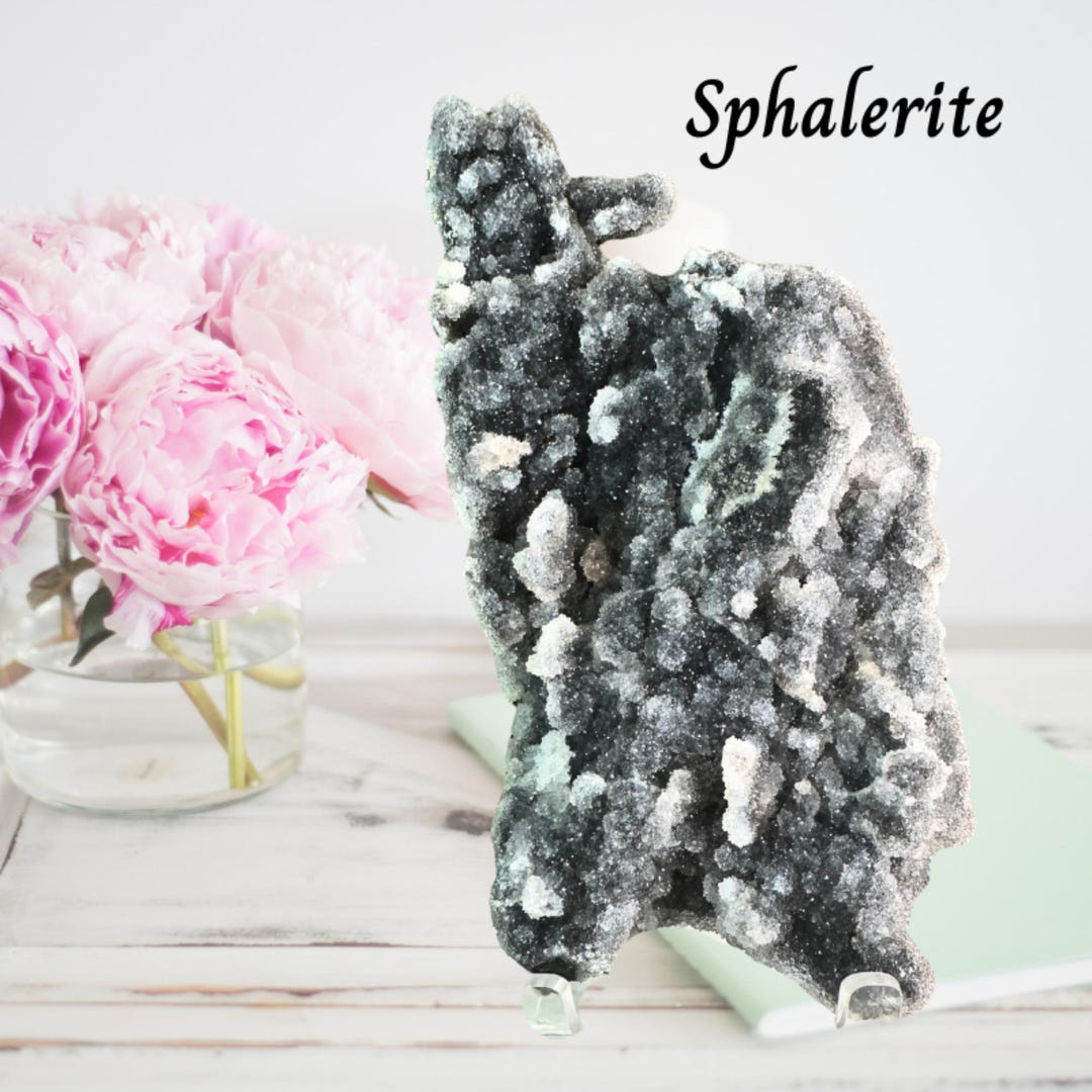 1 Lb Sphalerite Specimen, Druzy Sphalerite Specimen, Natural Sphalerite ...