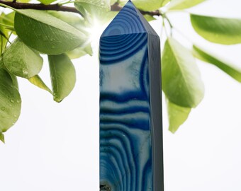 Blue Crystal Tower - Etsy