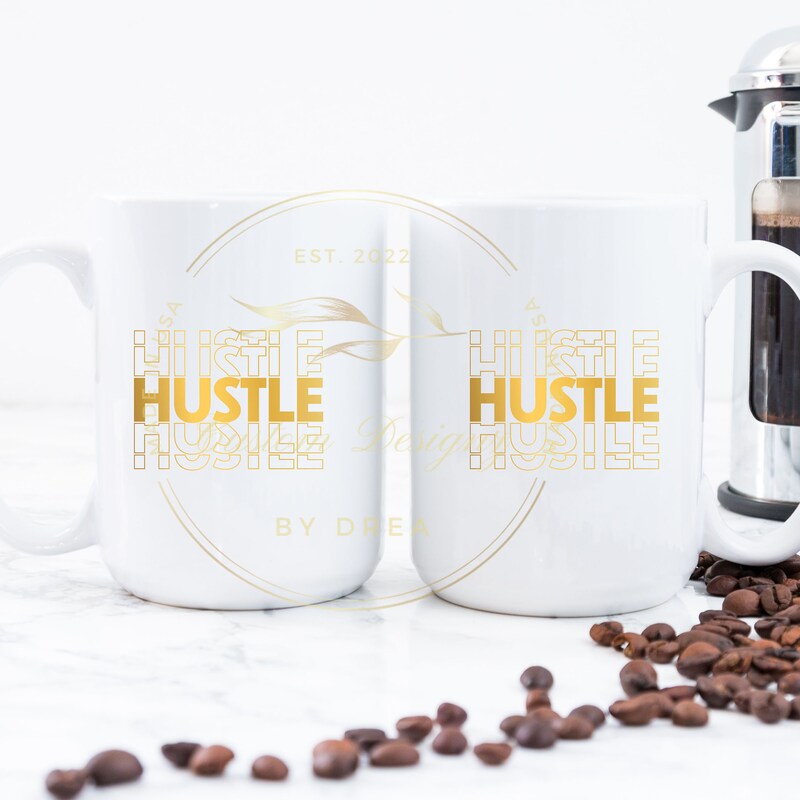 Hustle Mug - Etsy
