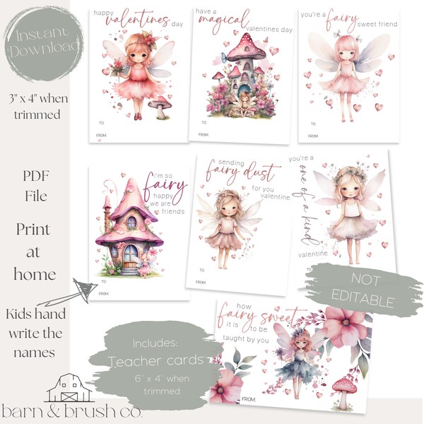 Valentine Fairy - Etsy