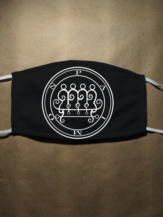 Face Mask Sigil of Paimon | Etsy