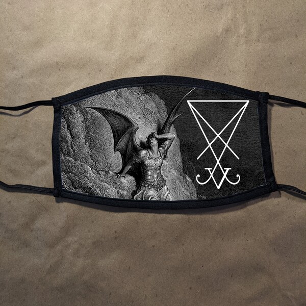Lucifer Face Mask - Etsy