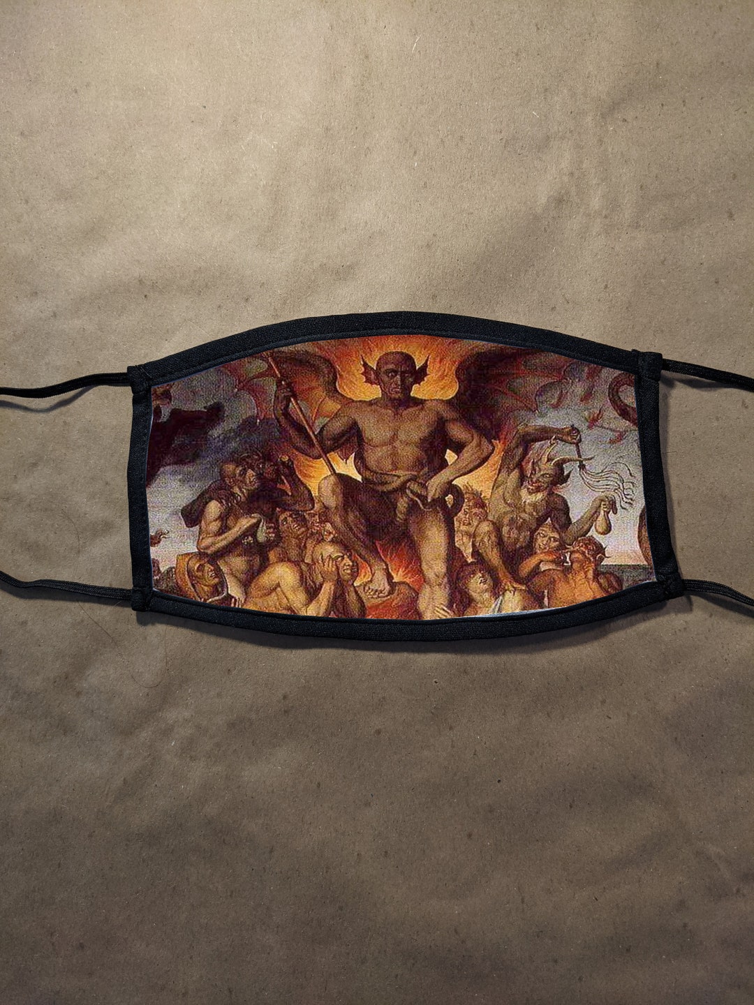 Face Mask Beelzebub - Etsy