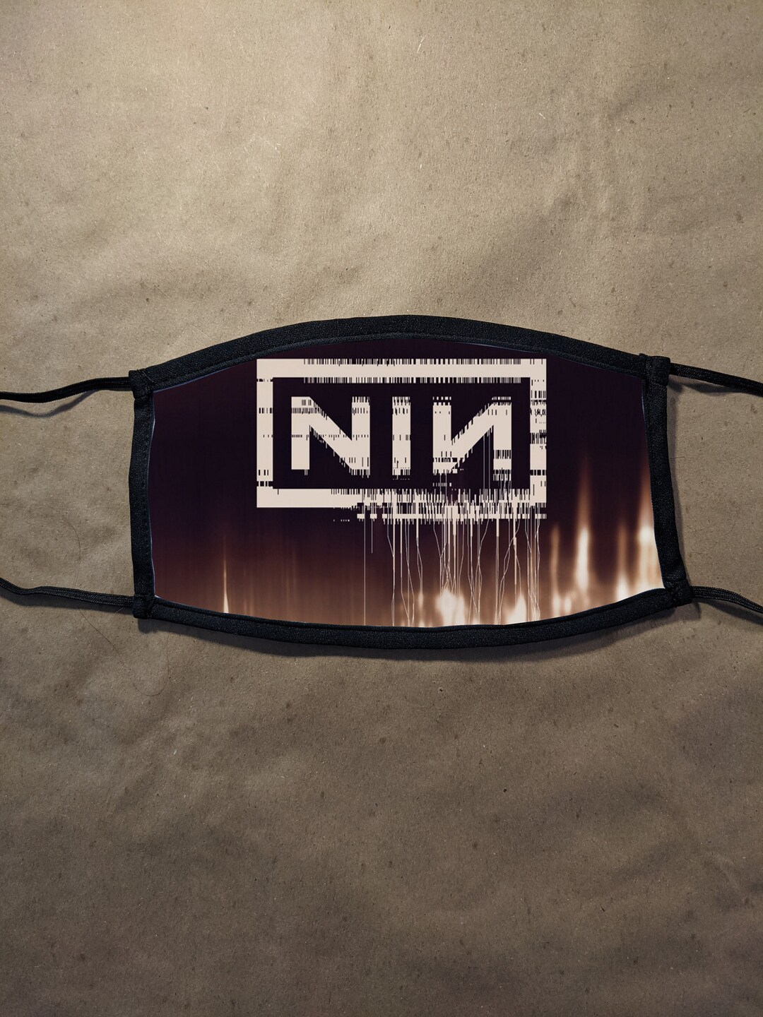 Ninv5 Nine Inch Nails Nin With Teeth Facemask - Etsy