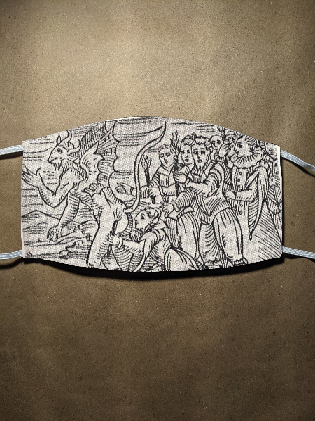 Face Mask Witches Sabbath V3 - Etsy