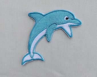 Dolphin Patch - Etsy