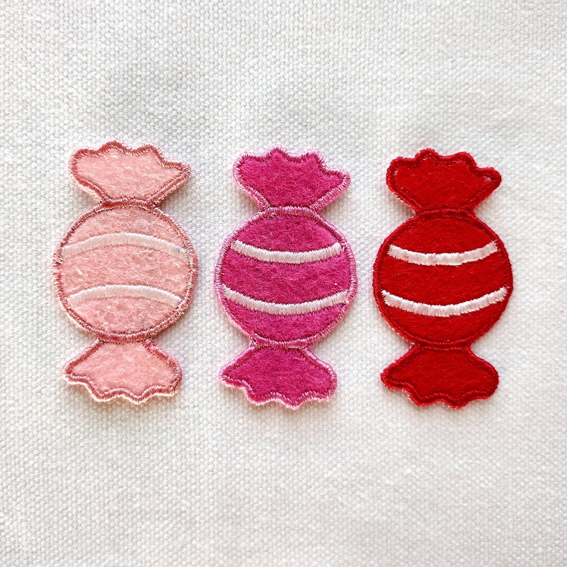 Retro Hard Candies - Embroidered Patch - Iron on - Custom Colors ...