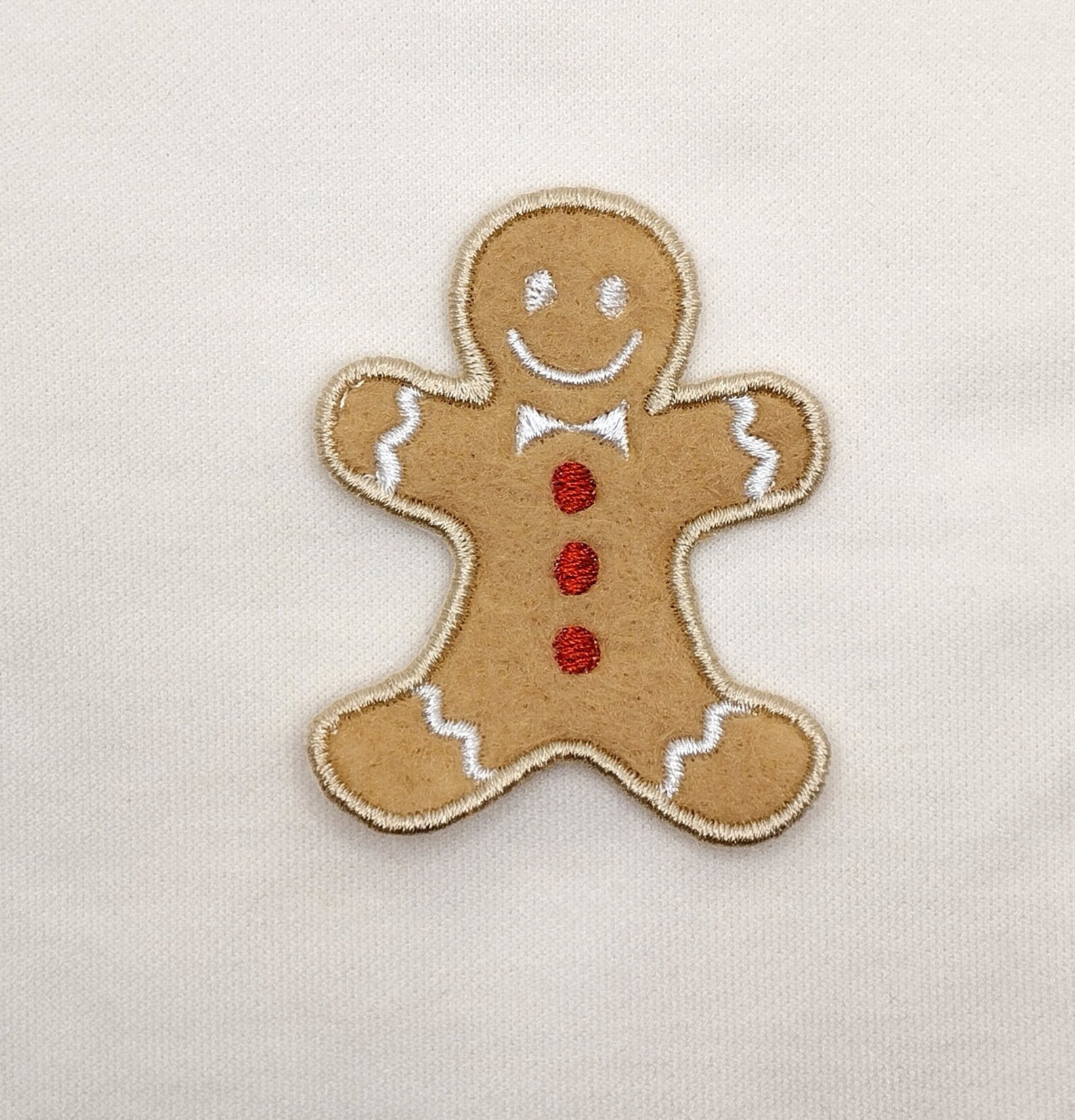 Gingerbread Couple Patch - Gingerbread Man - Gingerbread Woman ...