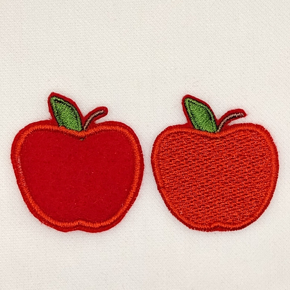 Apple - Back to School - Bitten Apple - Whole Apple - Felt & Thread ...