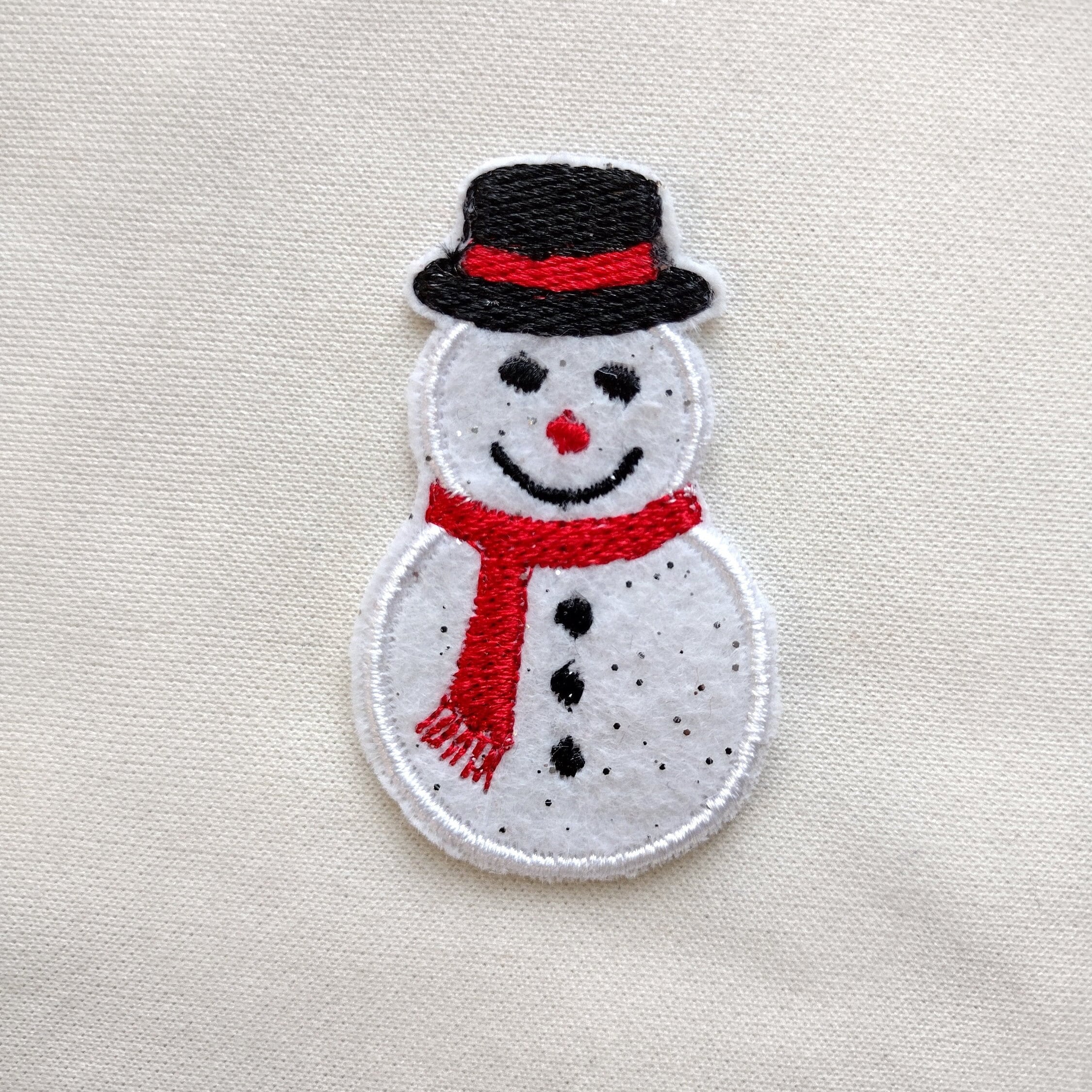 Assorted Embroidered Christmas Patches Santa Hat Candy Cane Mint Candy ...